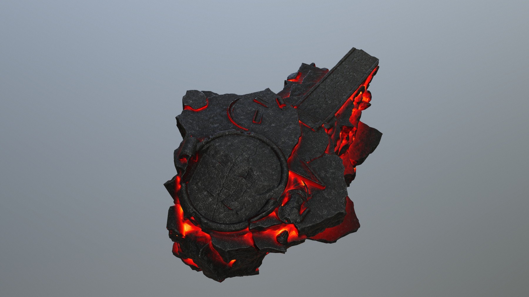 ArtStation - lava temple | Game Assets