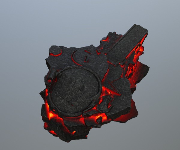 ArtStation - lava temple | Game Assets