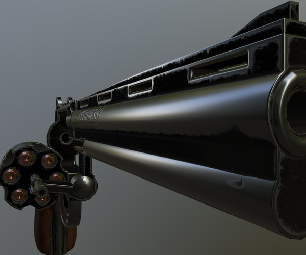 ArtStation - Colt Python | Game Assets