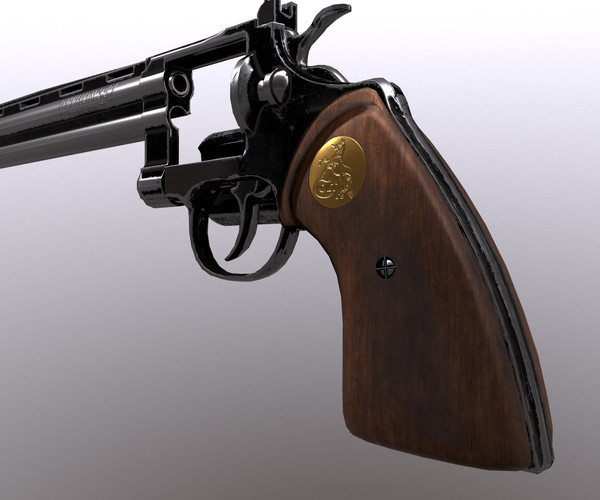 ArtStation - Colt Python | Game Assets