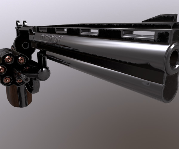 ArtStation - Colt Python | Game Assets