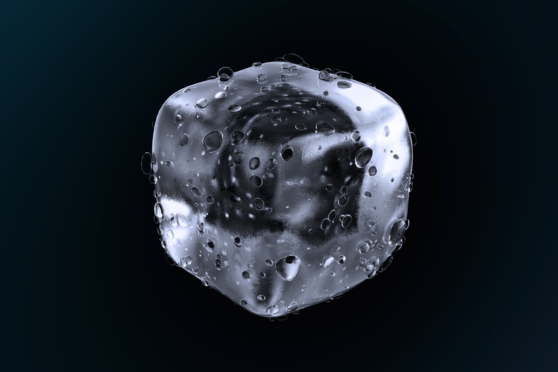 ArtStation - Realistic Ice cubes 3D model | Resources