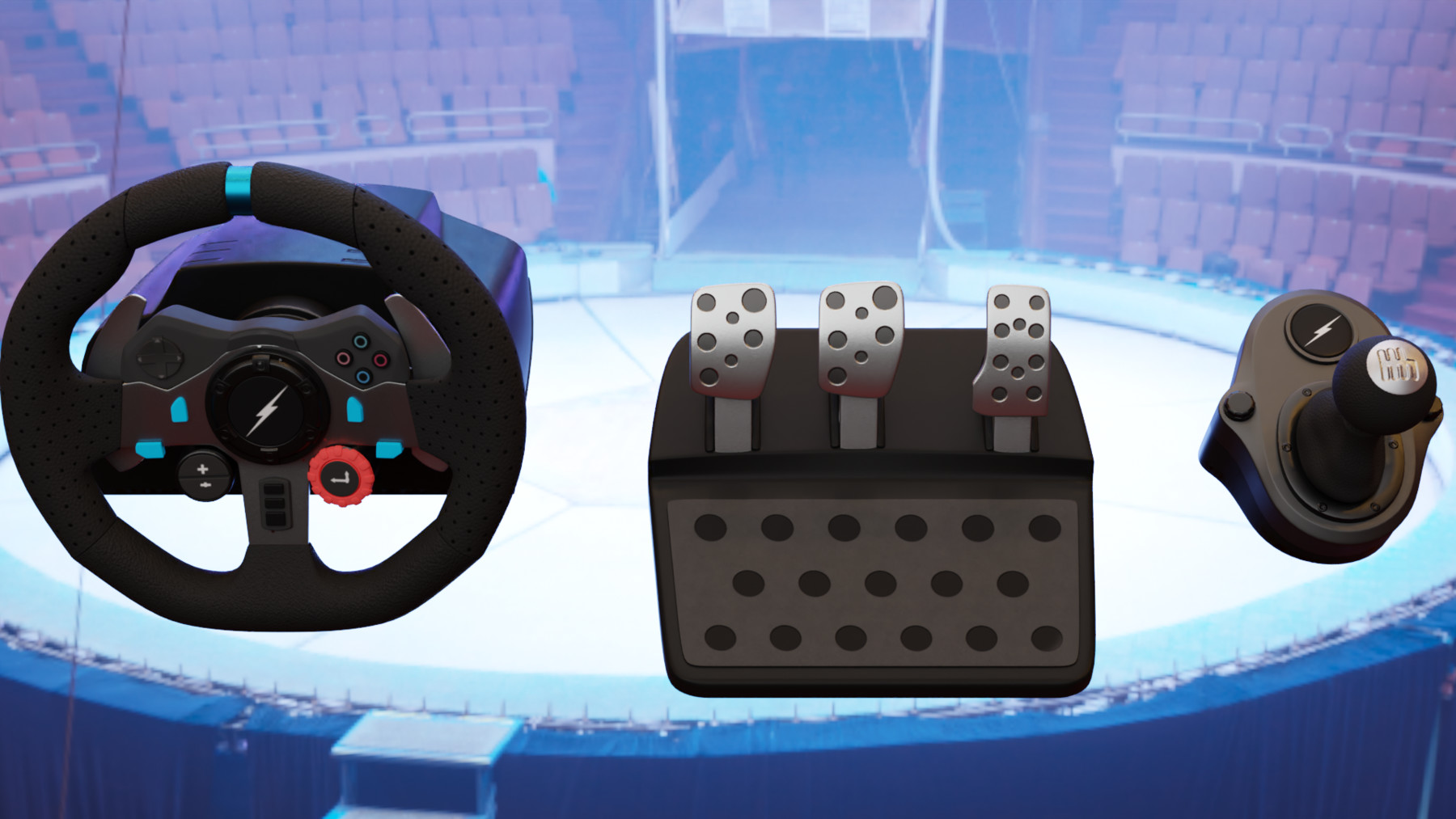ArtStation - Racing Wheel 3D Model | Game Assets