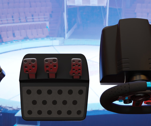 ArtStation - Racing Wheel 3D Model | Game Assets