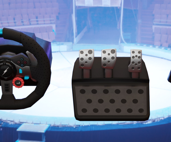 ArtStation - Racing Wheel 3D Model | Game Assets