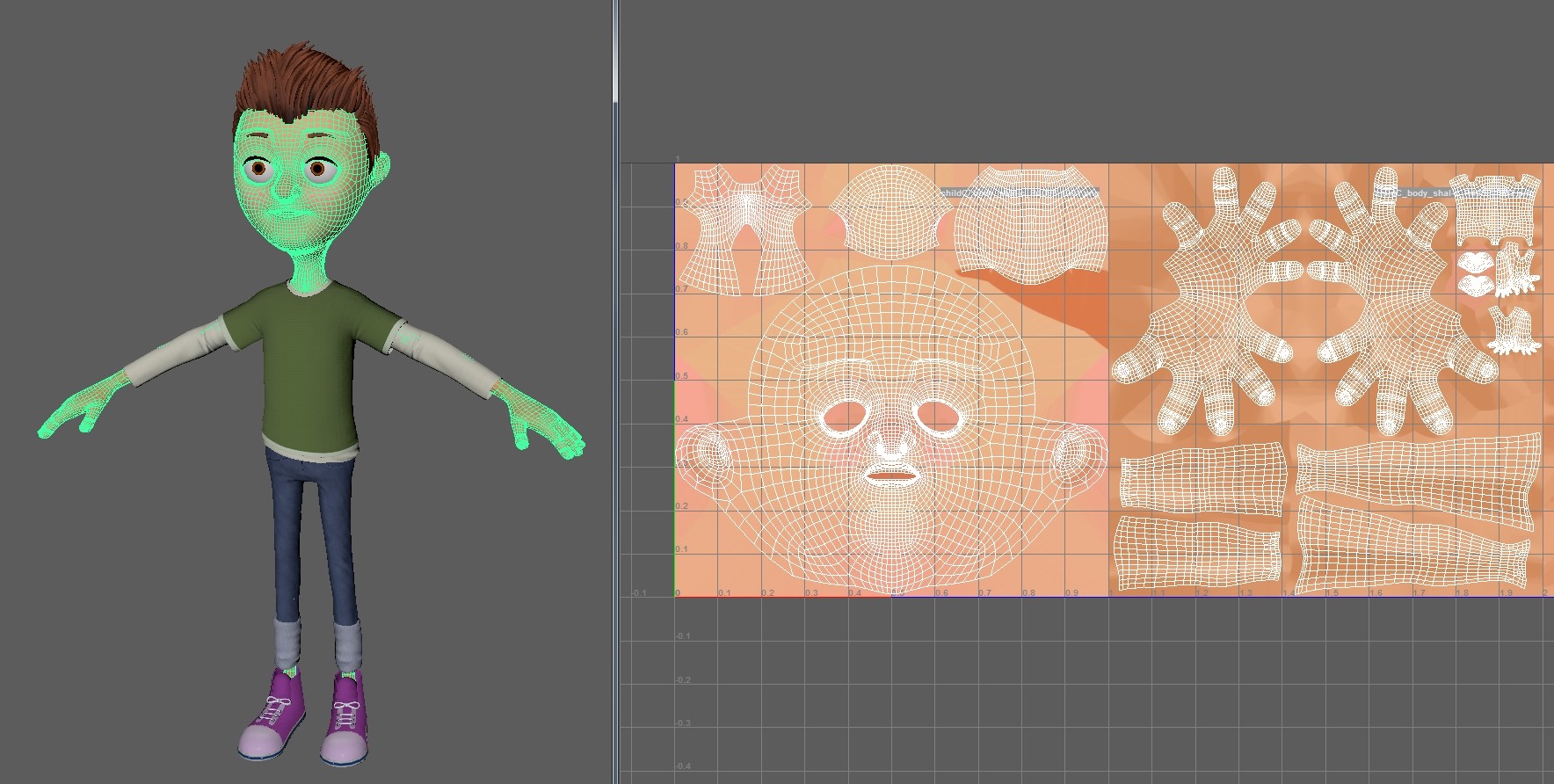 ArtStation - cartoon boy child kids | Resources