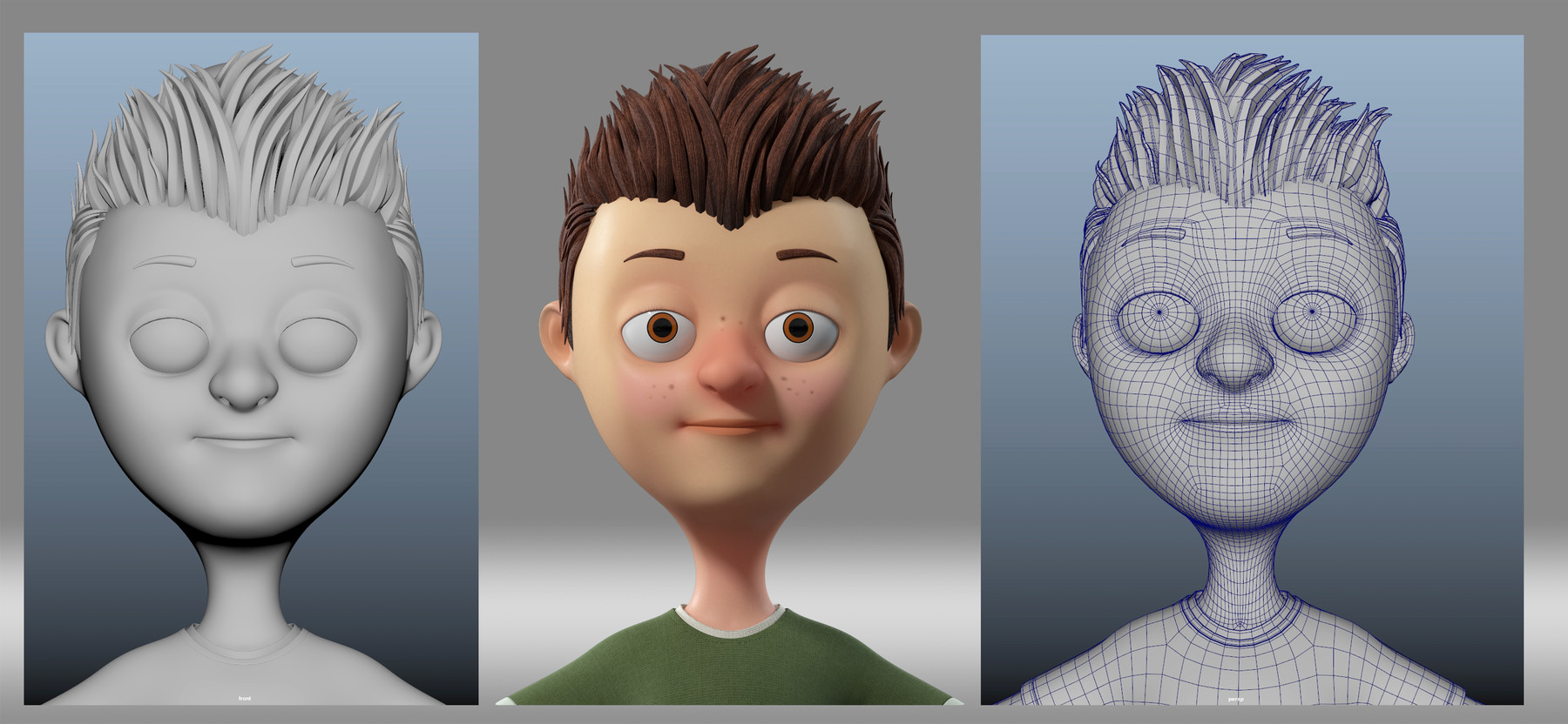 ArtStation - cartoon boy child kids | Resources