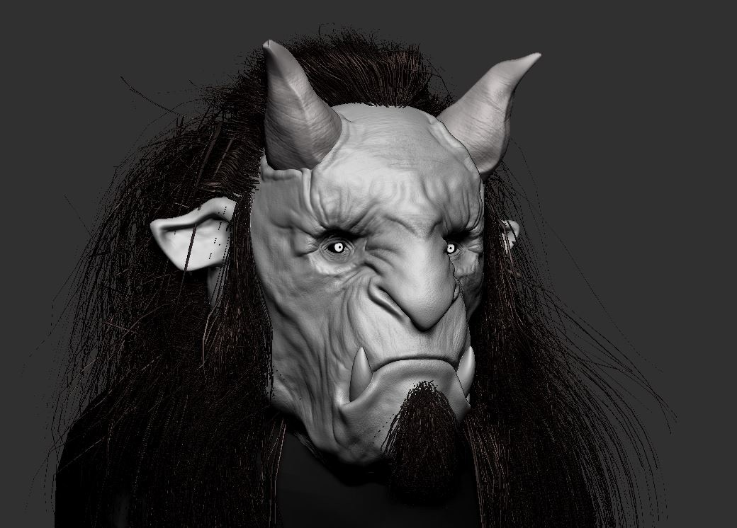 ArtStation - Beast face | Resources