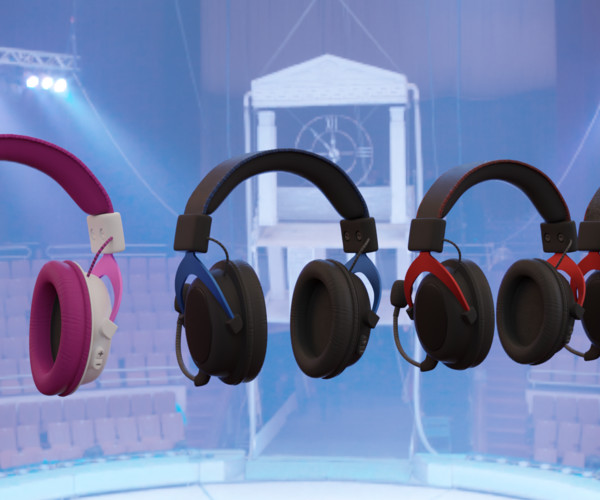 ArtStation - Gaming Headset 3D Model | Game Assets