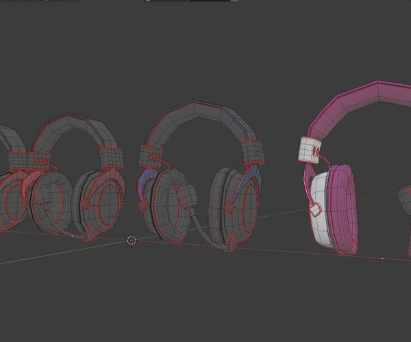 ArtStation - Gaming Headset 3D Model | Game Assets