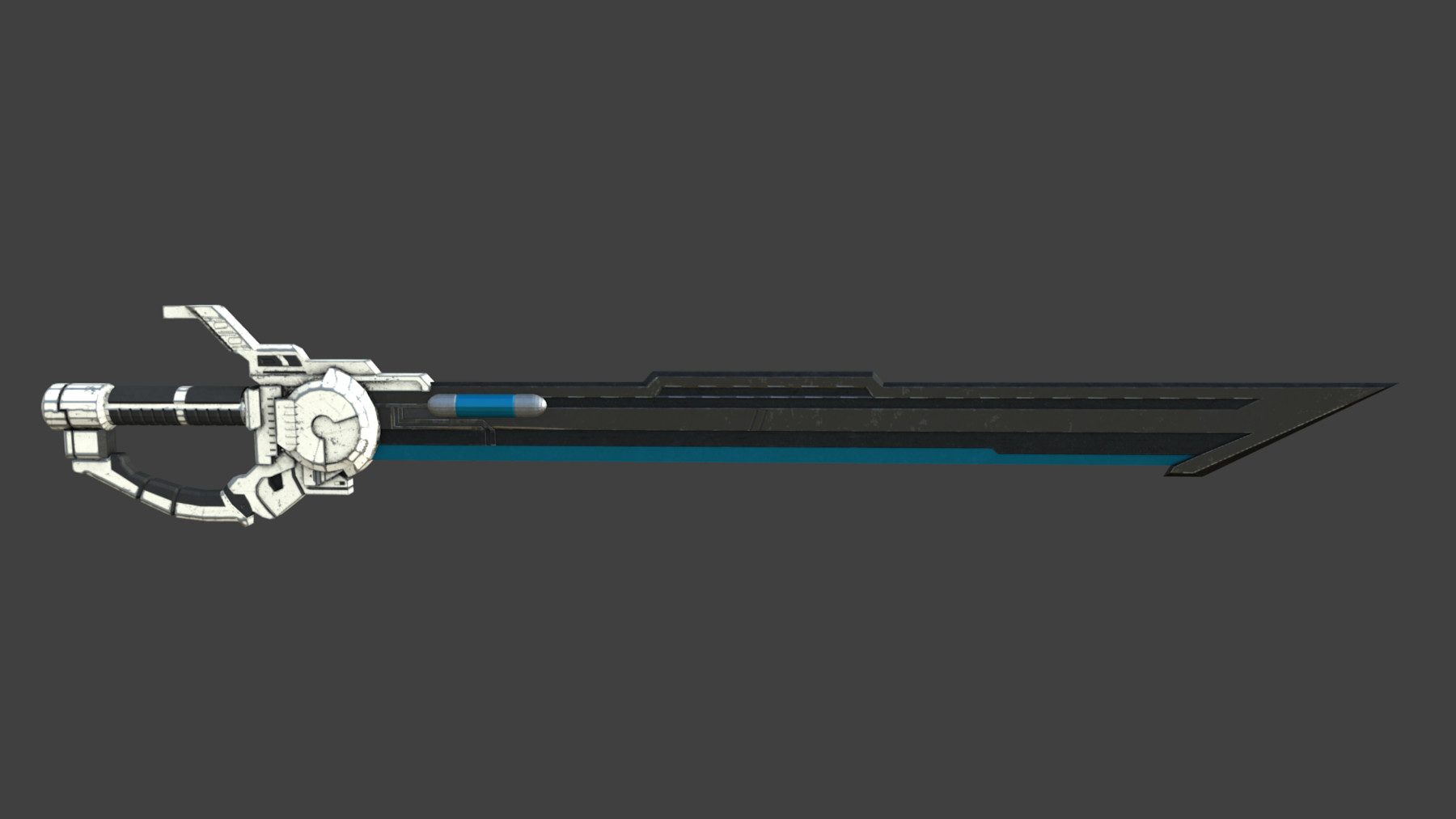 ArtStation - Sci-Fi Futuristic Blade - Low-poly 3D Model | Game Assets