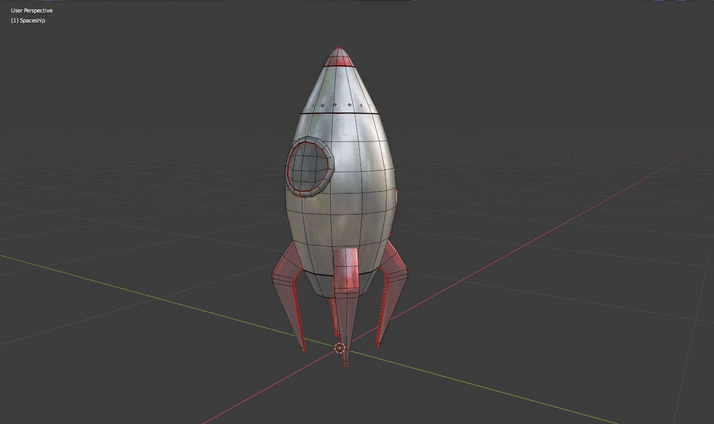 ArtStation - Spaceship Cartoon 3D Model | Game Assets