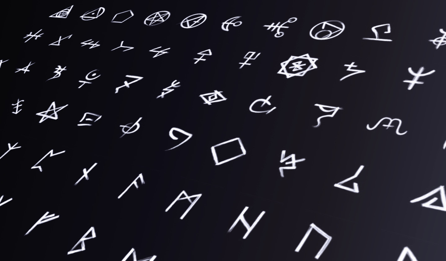 ArtStation - 66 CULT SYMBOLS [Alpha Pack] | Brushes