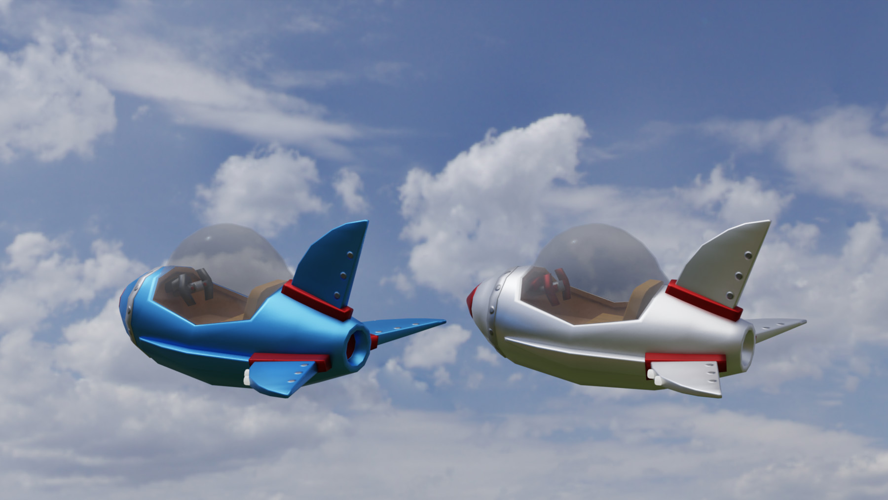 ArtStation - Spaceship Cartoon 3D Model | Game Assets