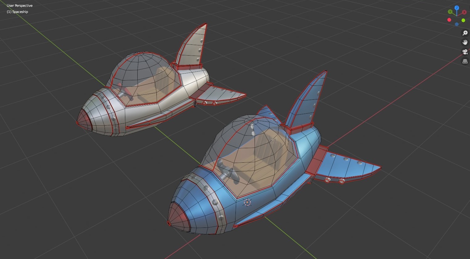 ArtStation - Spaceship Cartoon 3D Model | Game Assets
