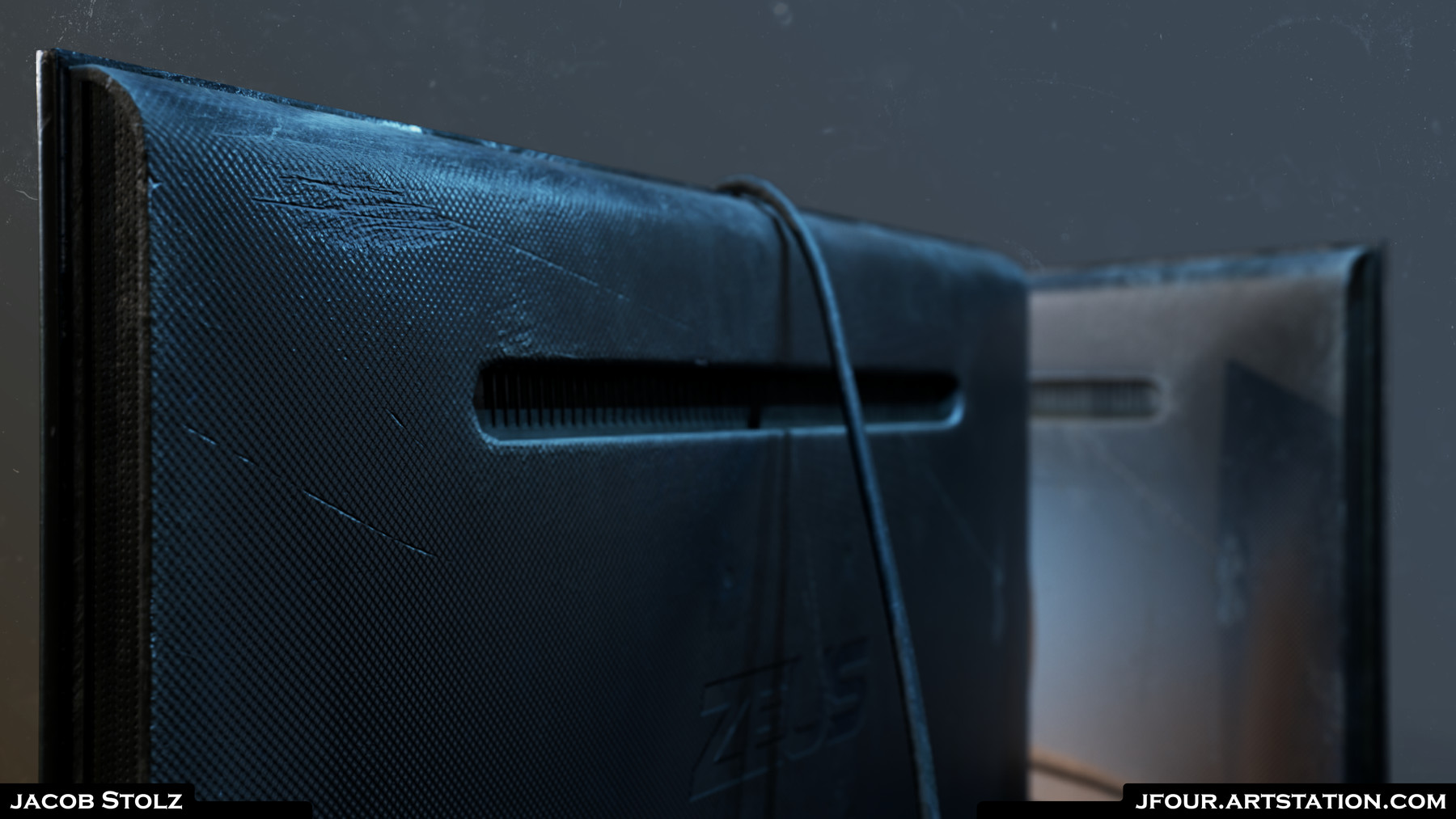 ArtStation - HD Monitor Free Prop + Project Files | Game Assets