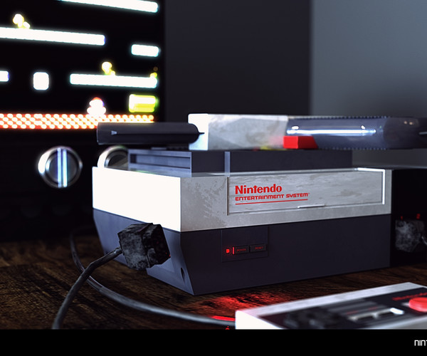 ArtStation - Nintendo NES 1986 | Resources