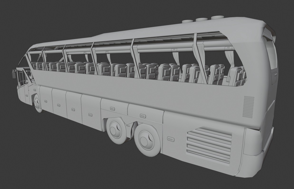 ArtStation - Neoplan Starliner Bus | Resources