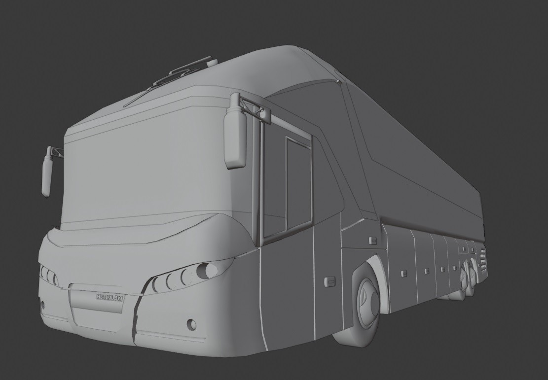 ArtStation - Neoplan Starliner Bus | Resources