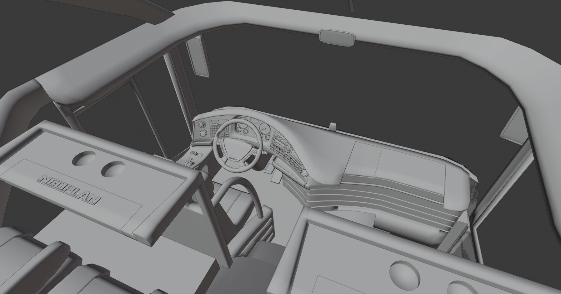 ArtStation - Neoplan Starliner Bus | Resources