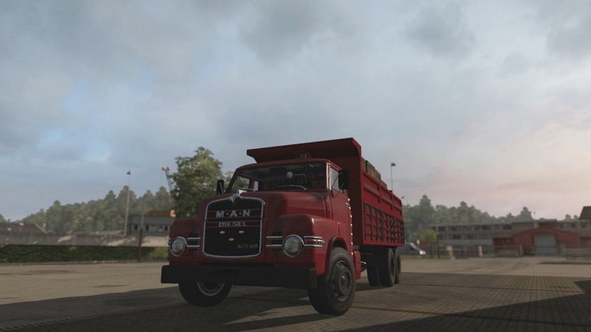 ArtStation - Man Diesel Oldschool Truck | Resources