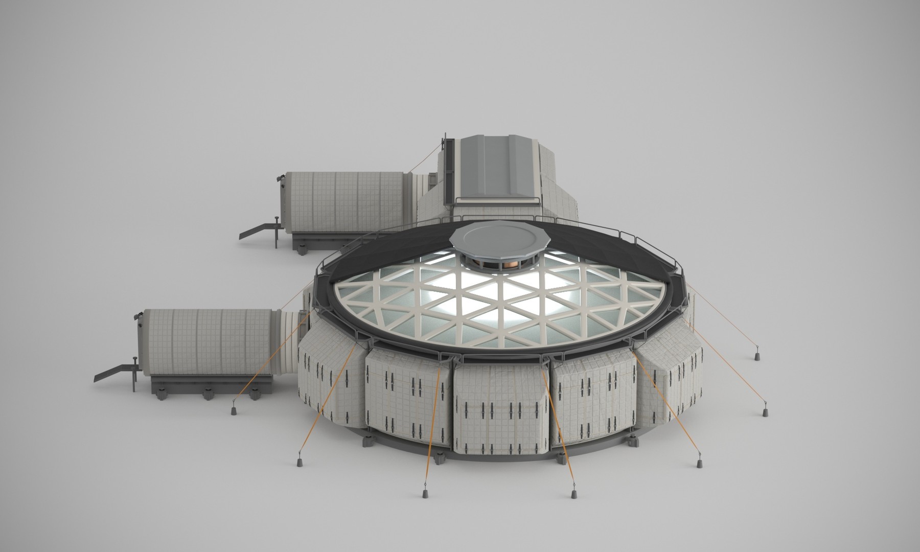 ArtStation - Martian colony base kitbash | Resources