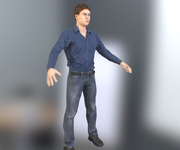 ArtStation - Male Office Man Character | Game Assets