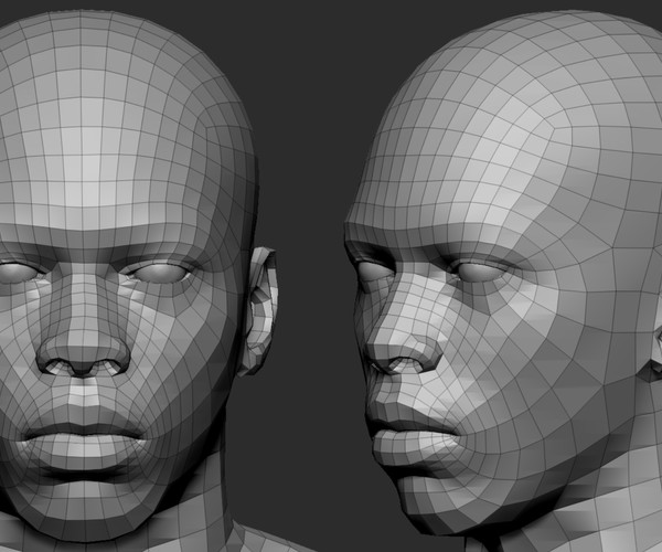 ArtStation - Base Male Head | Resources