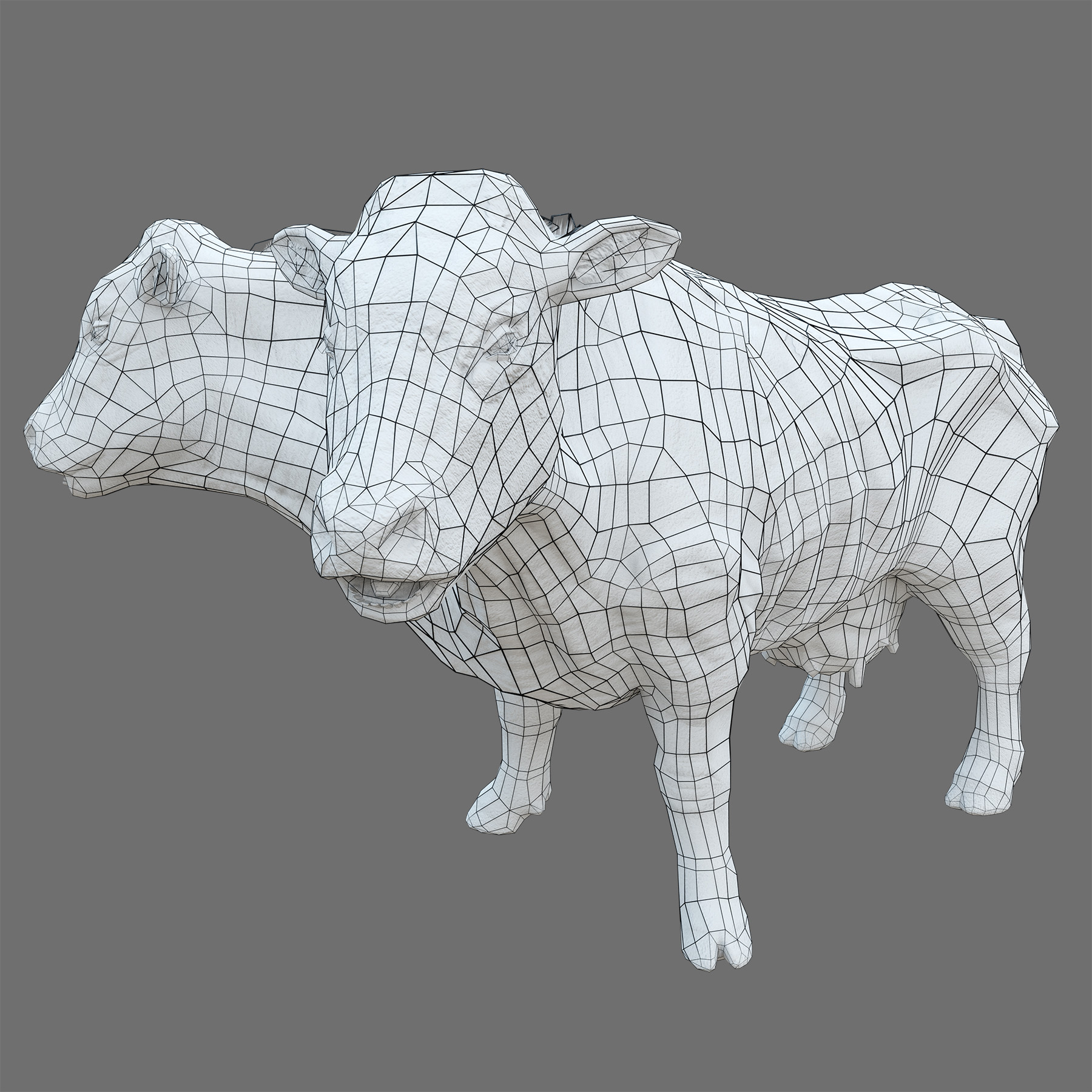 ArtStation - Mutated Cow | Game Assets