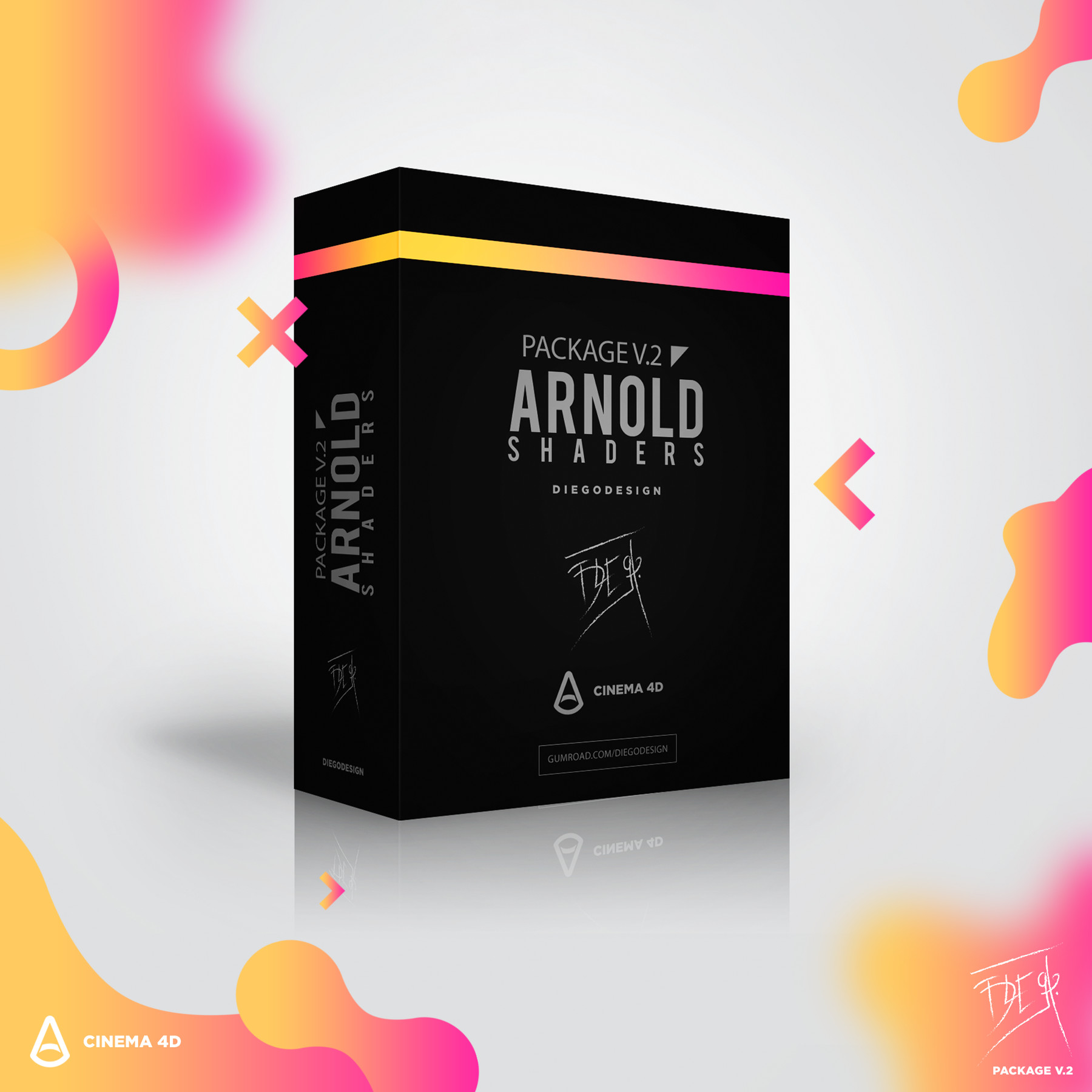 ArtStation - Arnold Shaders Package V.2 (avanced version) | Resources
