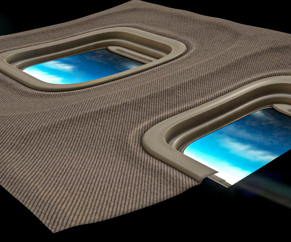 ArtStation - Airplane Window Material | Game Assets
