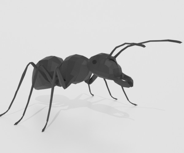 ArtStation - Low Poly Cartoon Ant | Game Assets