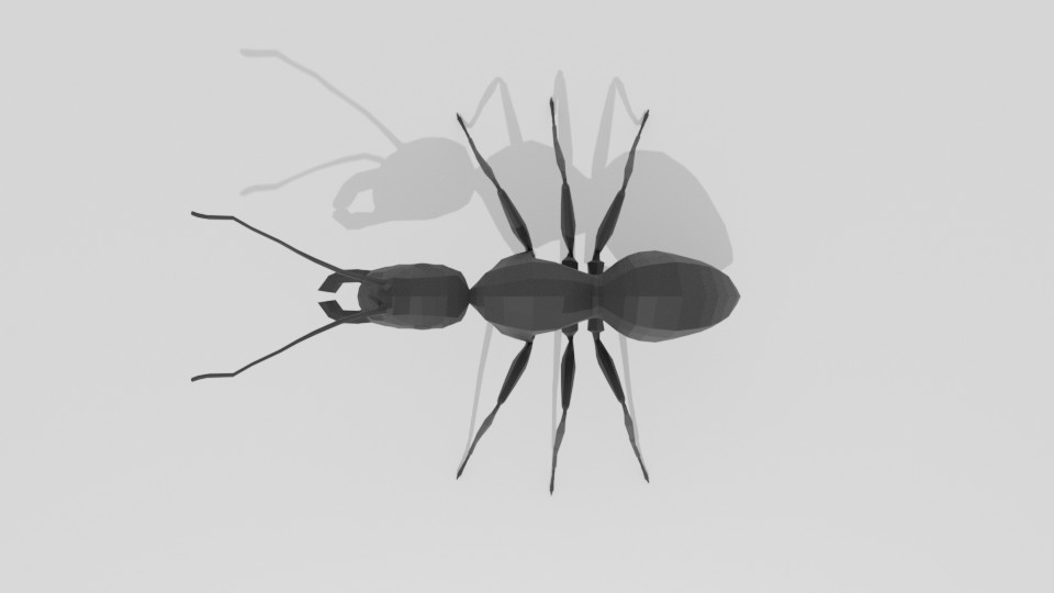 ArtStation - Low Poly Cartoon Ant | Game Assets