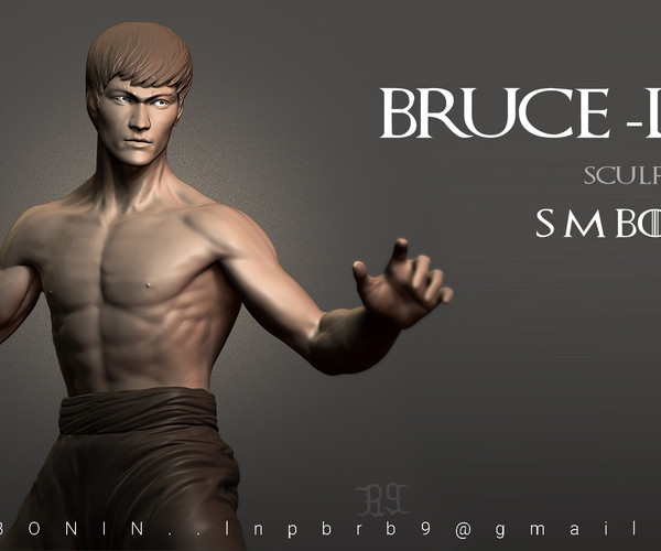 ArtStation - Bruce Lee 3d model | Resources