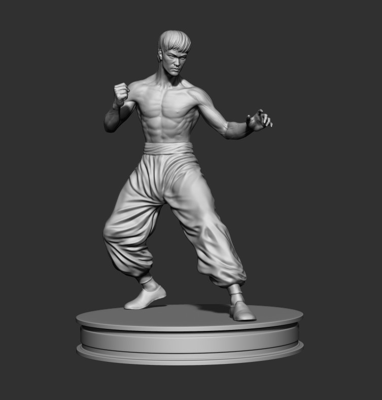ArtStation - Bruce Lee 3d model | Resources