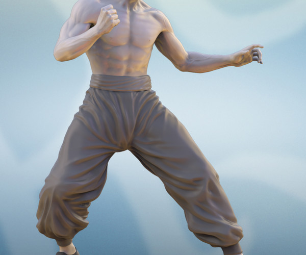 ArtStation - Bruce Lee 3d model | Resources