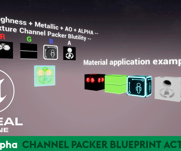 ArtStation - UE4 Texture Packer | Resources