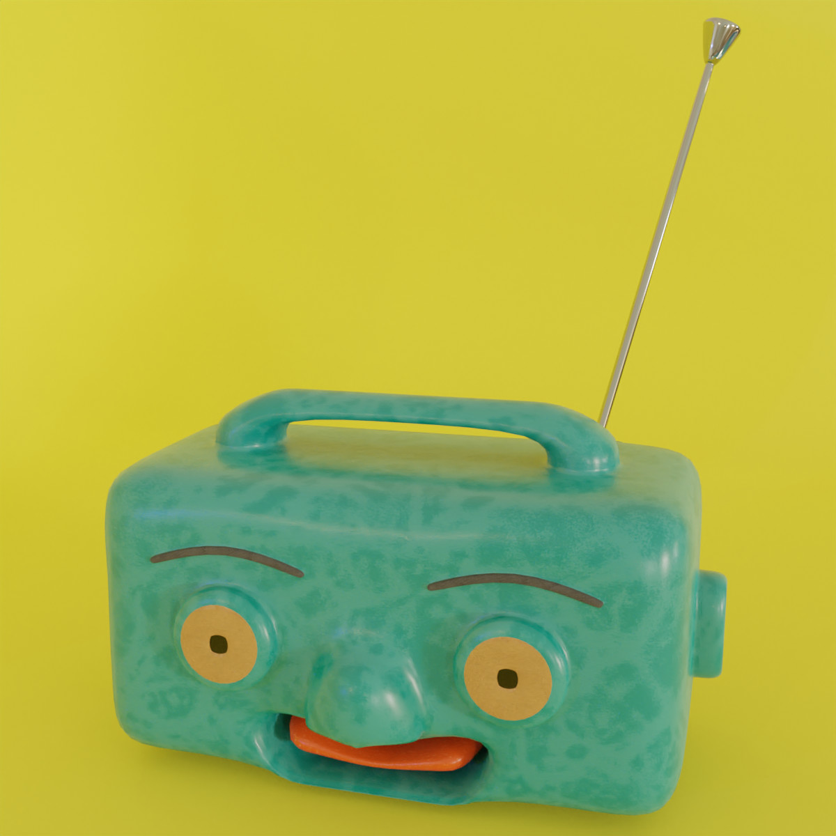ArtStation - 3D toy radio in Blender and other formats | Resources