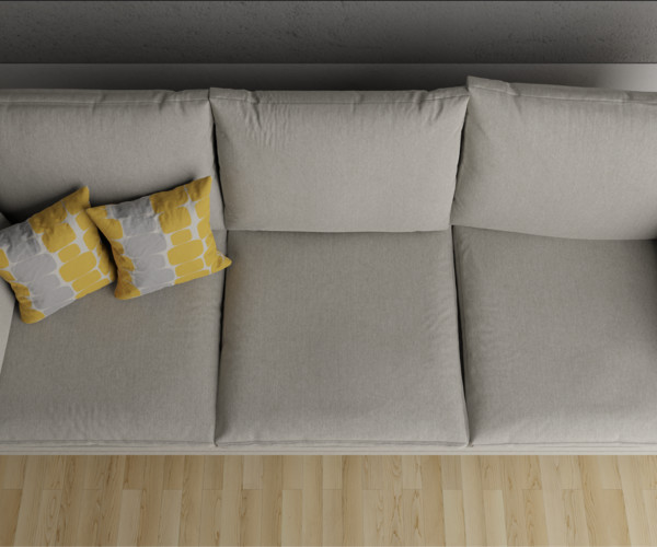 ArtStation - Realistic Blender Sofa | Resources