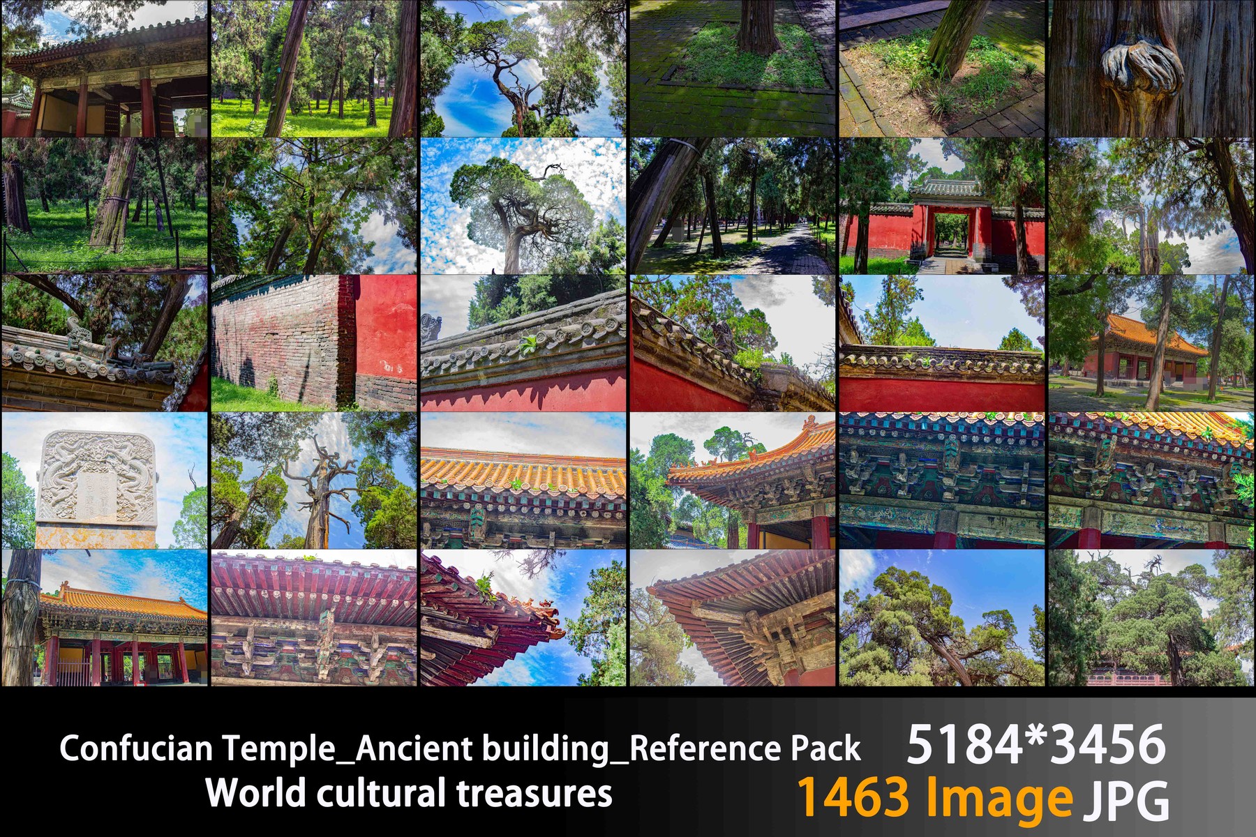 ArtStation - China Temple_Ancient building_Reference Pack | Resources