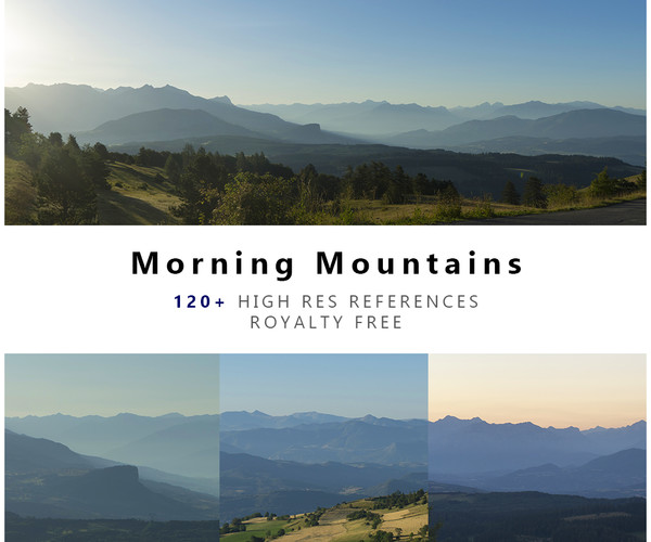ArtStation - Moring Mountains Texture PACK | Resources