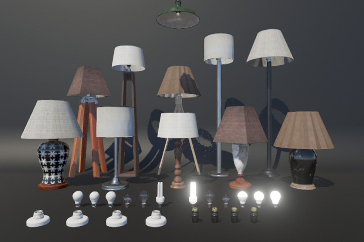 ArtStation - Lights And Bulbs | Game Assets
