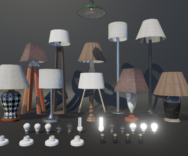 ArtStation - Lights And Bulbs | Game Assets