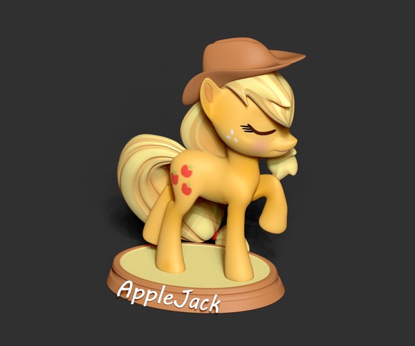 ArtStation - AppleJack - Little Pony Fan art | Resources