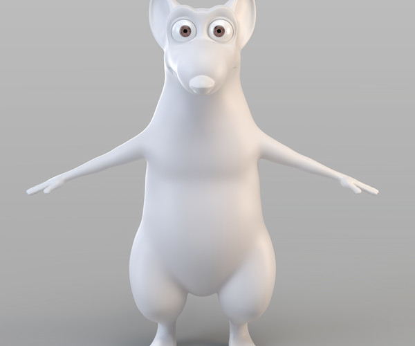 ArtStation - Cartoon Big Mouse | Resources