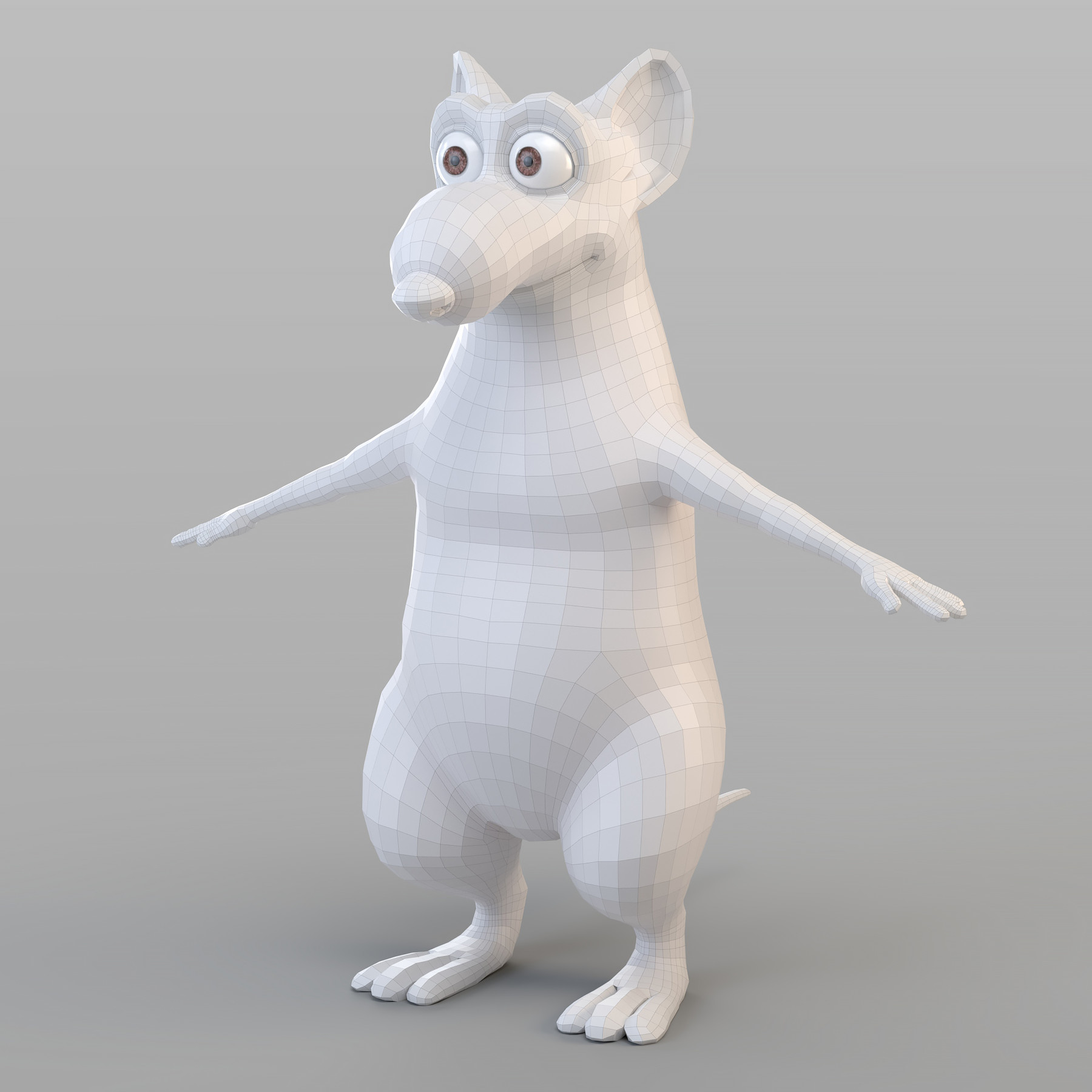 ArtStation - Cartoon Big Mouse | Resources