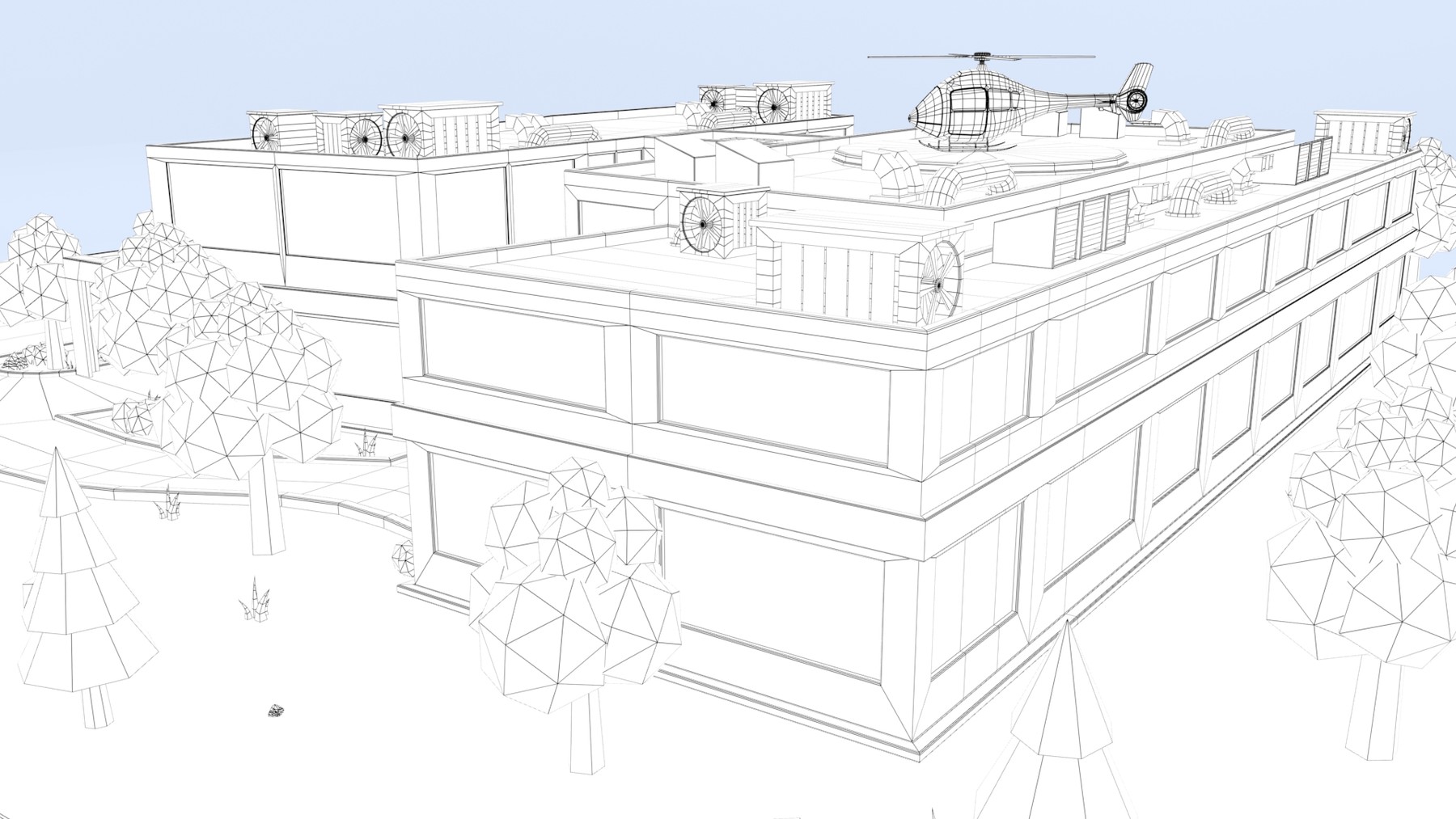 ArtStation - Cartoon Hospital | Resources