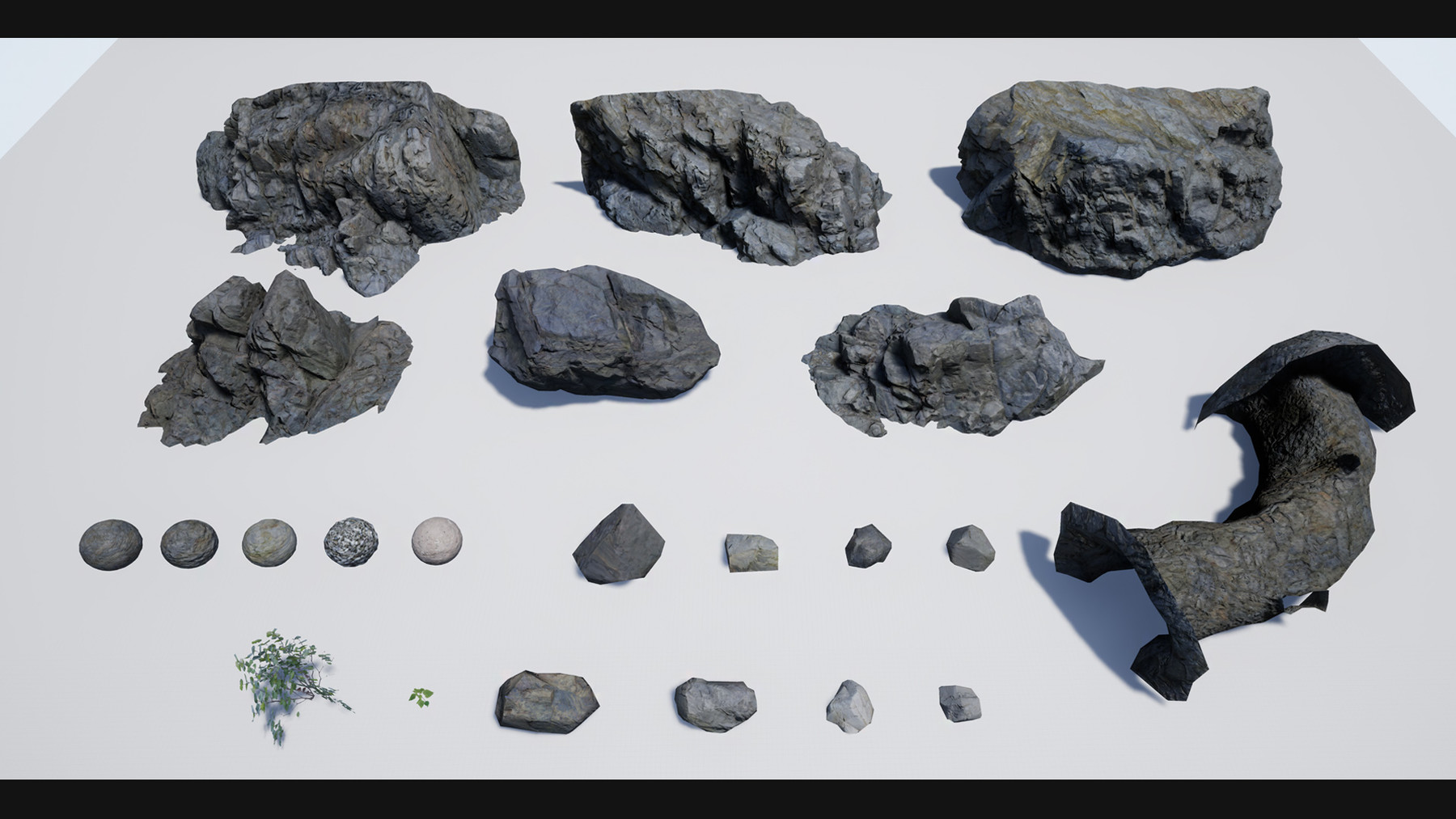 ArtStation - UE4 Realistic Modular Rocks | Game Assets