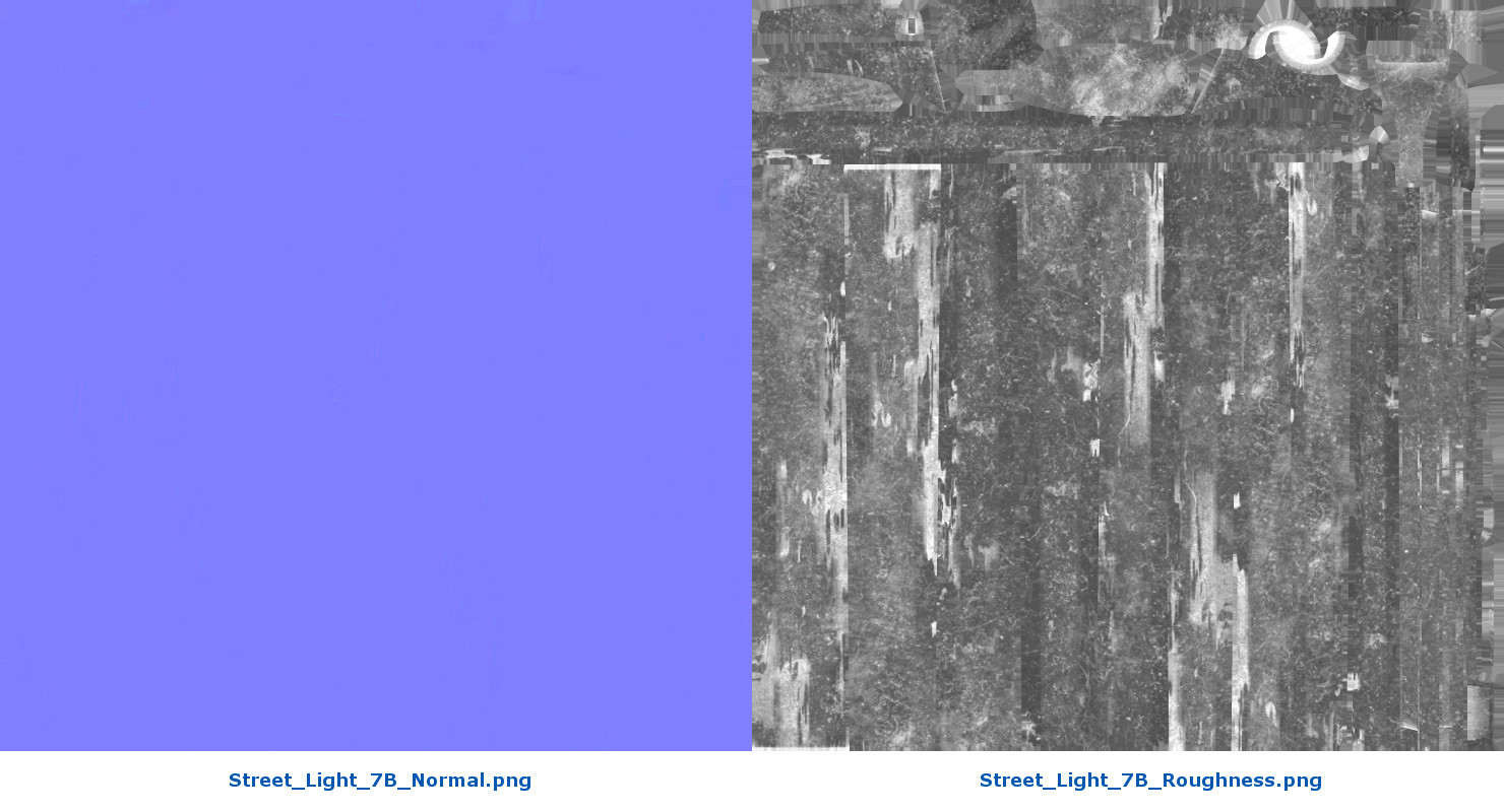 ArtStation - Street Light 7B | Game Assets