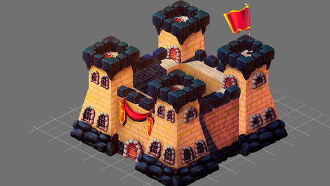 ArtStation - Isometric building for 2d game | Game Assets